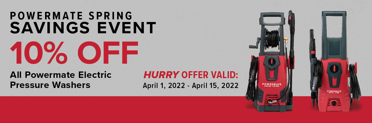 On Sale - Pressure Washers