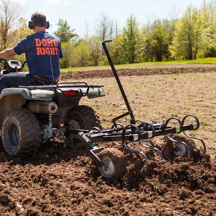 Small Pull Behind Garden Plow