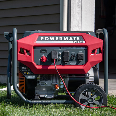 Powermate PM7500 COsense® 50ST Portable Generator | Powermate