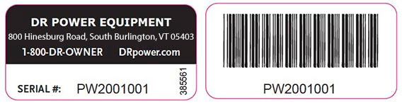 Ordering Parts | DR Power Equipment