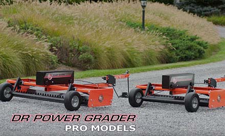 Power Grader: 60 inch road / driveway grader | DR Power Equipment