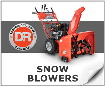 Powerful Snow Blowers for any size driveway! Full line of DR Walk ...
